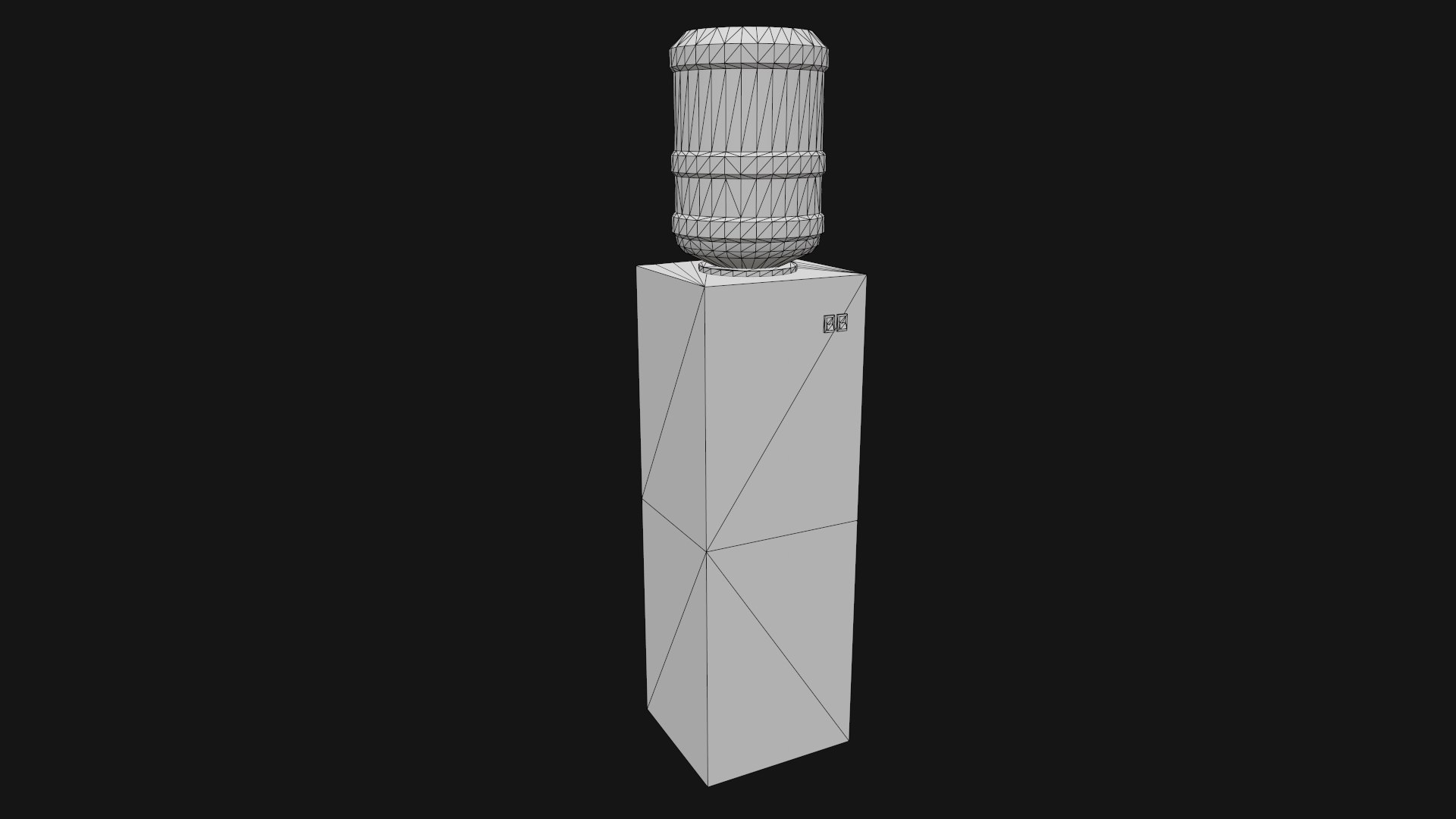 3D Low-poly Water Cooler Model - TurboSquid 1626562