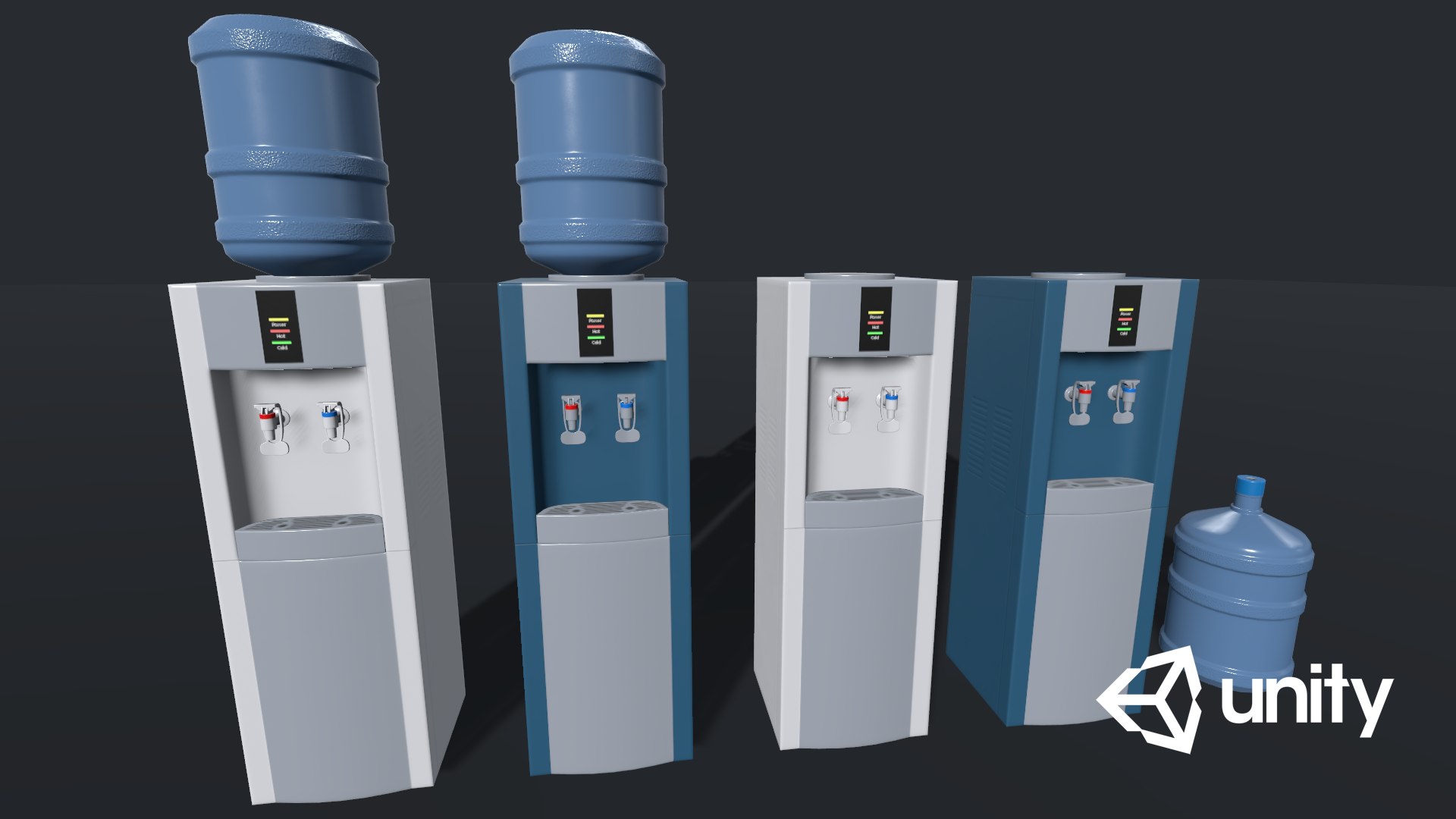 3D Low-poly Water Cooler Model - TurboSquid 1626562