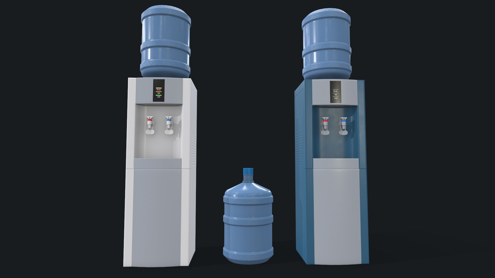 3D Low-poly Water Cooler Model - TurboSquid 1626562