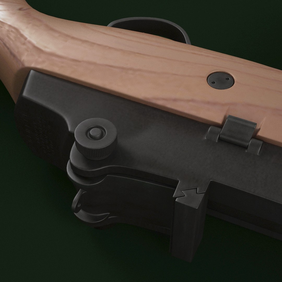 m14 rifle 3d model