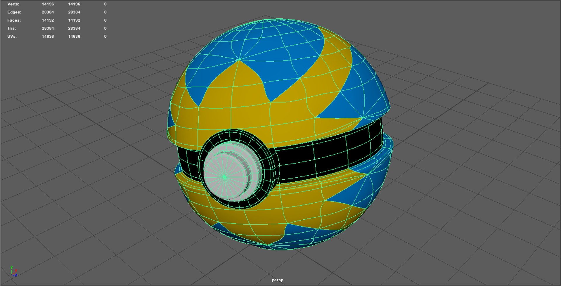 3D quick ball - TurboSquid 1521597