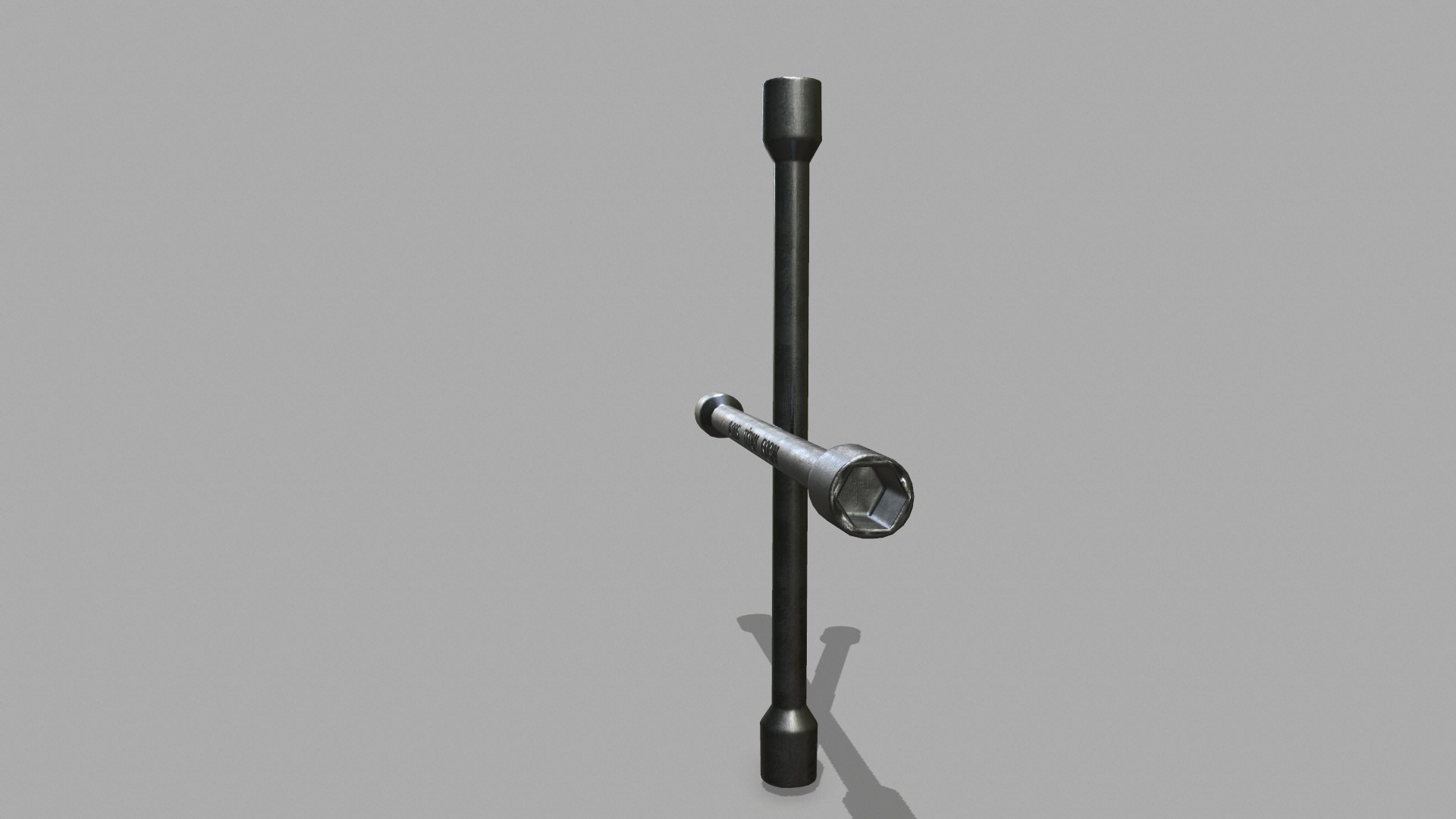 3D Lug Wrench - TurboSquid 1542959