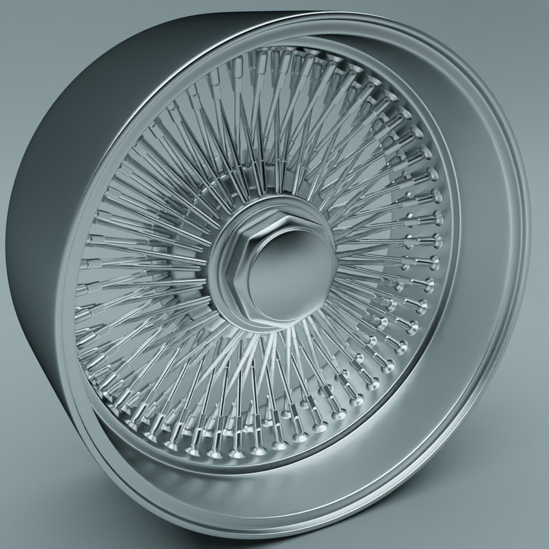 3D Car Rim Model - TurboSquid 1719043