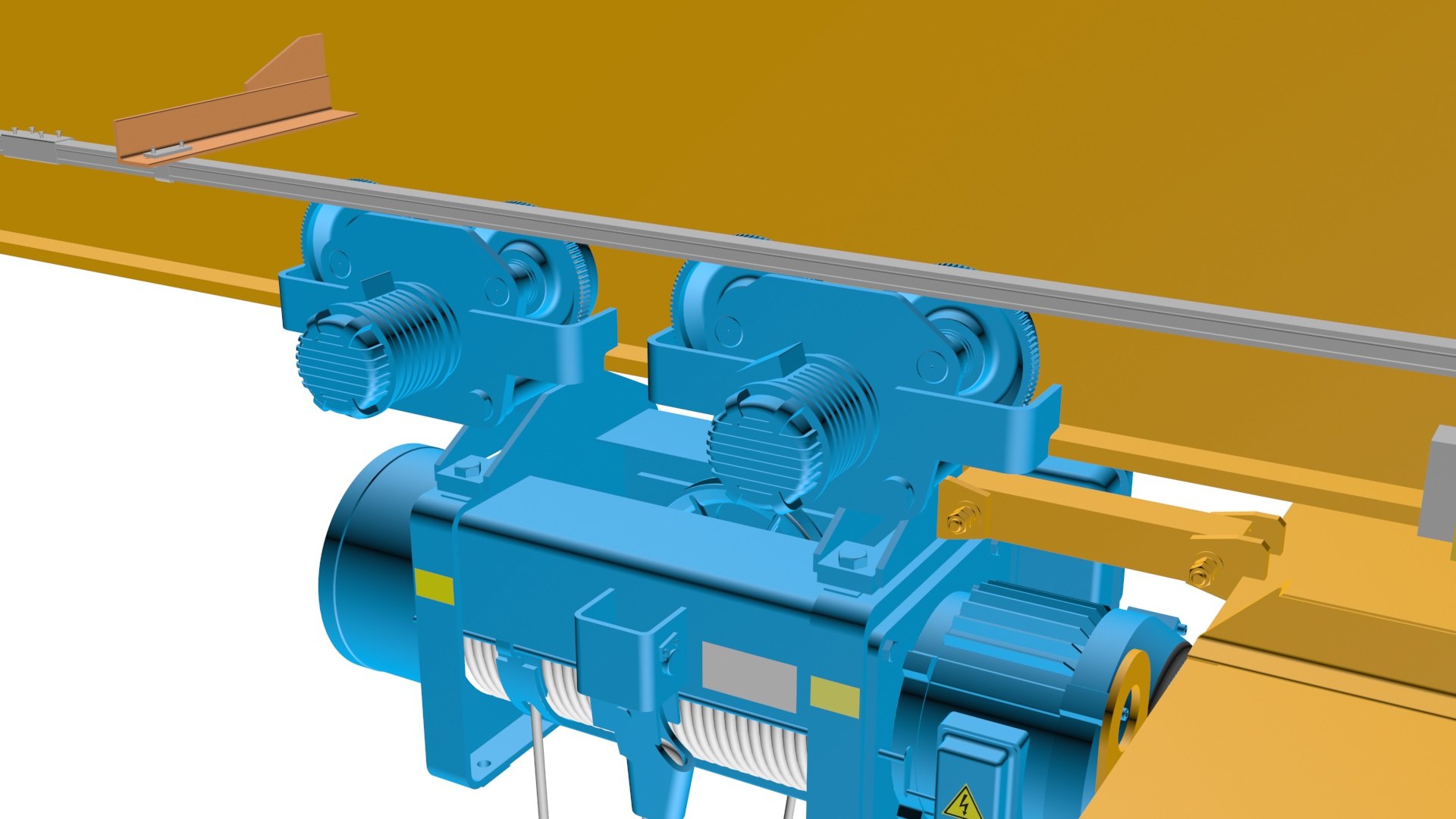 Crane Gantry Cabin 3D - TurboSquid 1675490