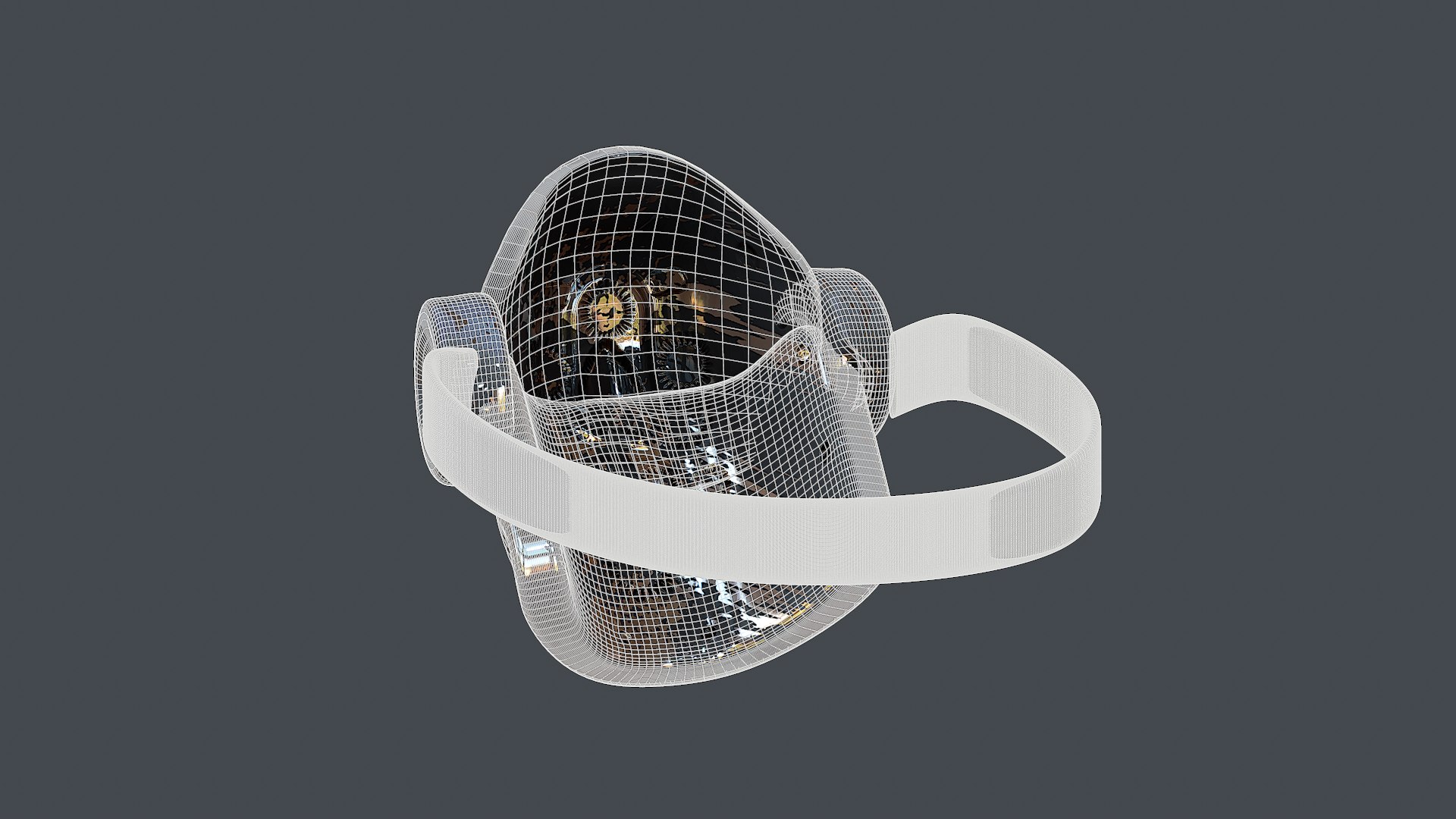 3D Gas Mask Respirator Scifi Mode Model Model - TurboSquid 1931429