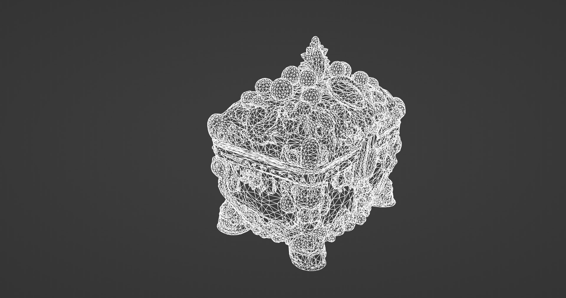 Ornate Fantasy Treasure Chest Model - TurboSquid 2343891