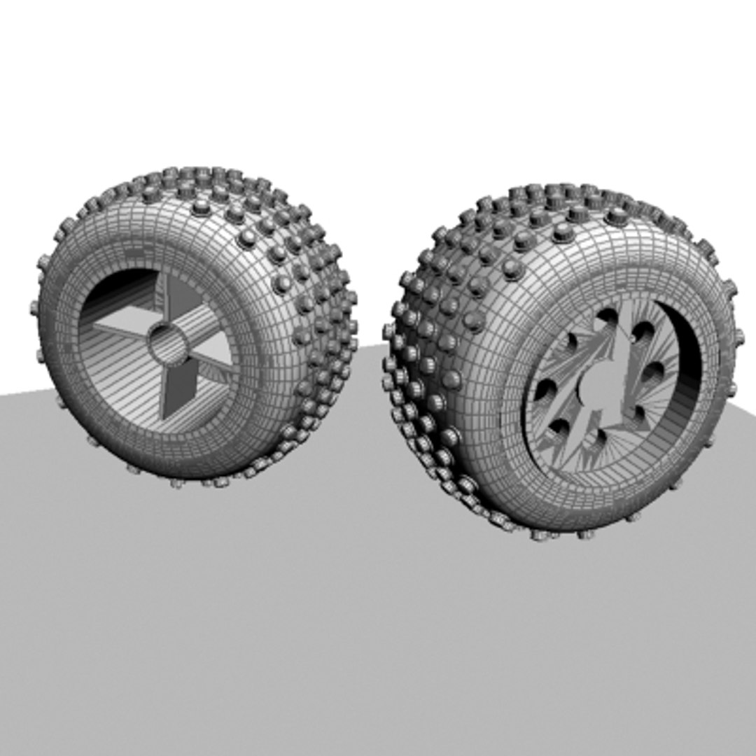 3ds Max Wheel Toy
