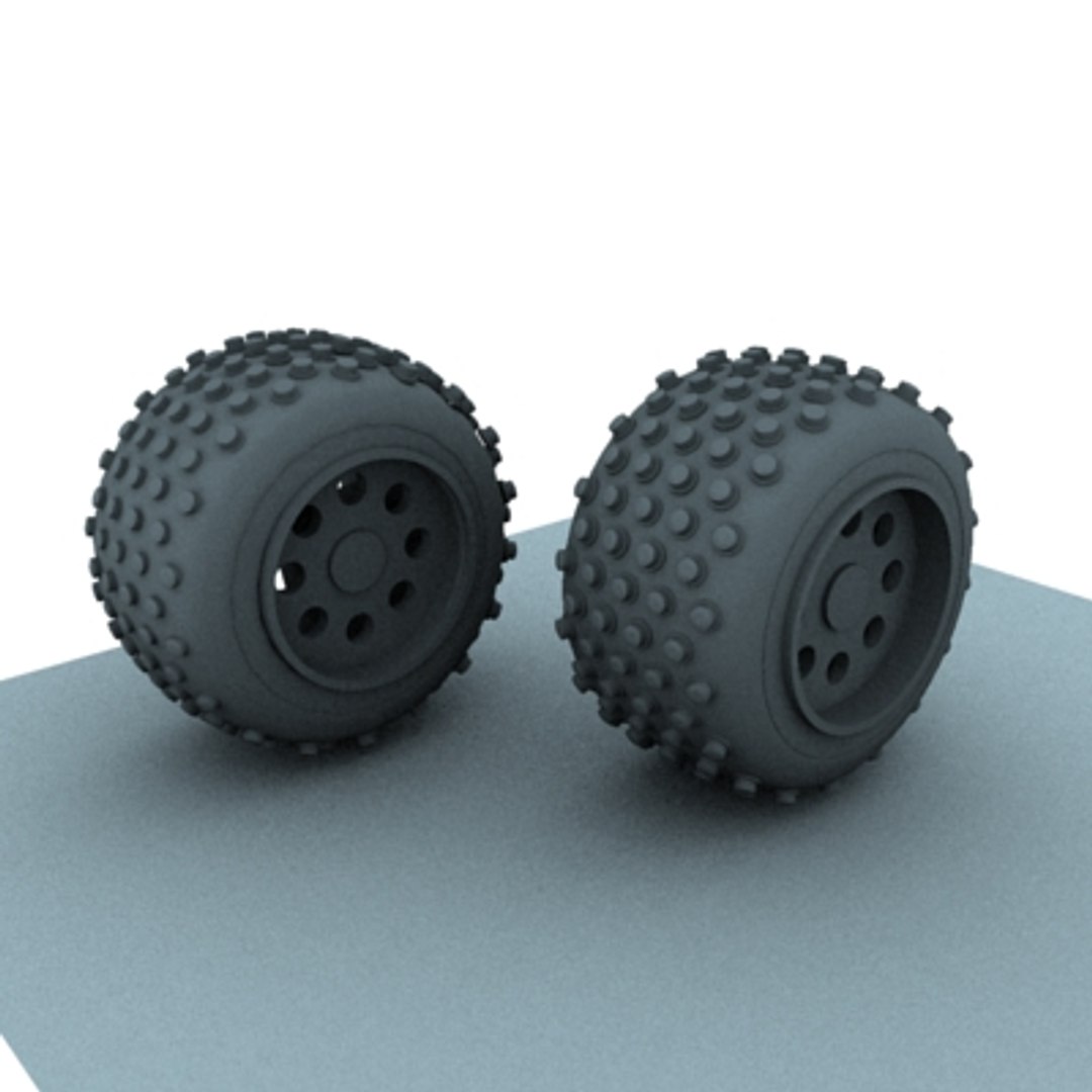 3ds Max Wheel Toy