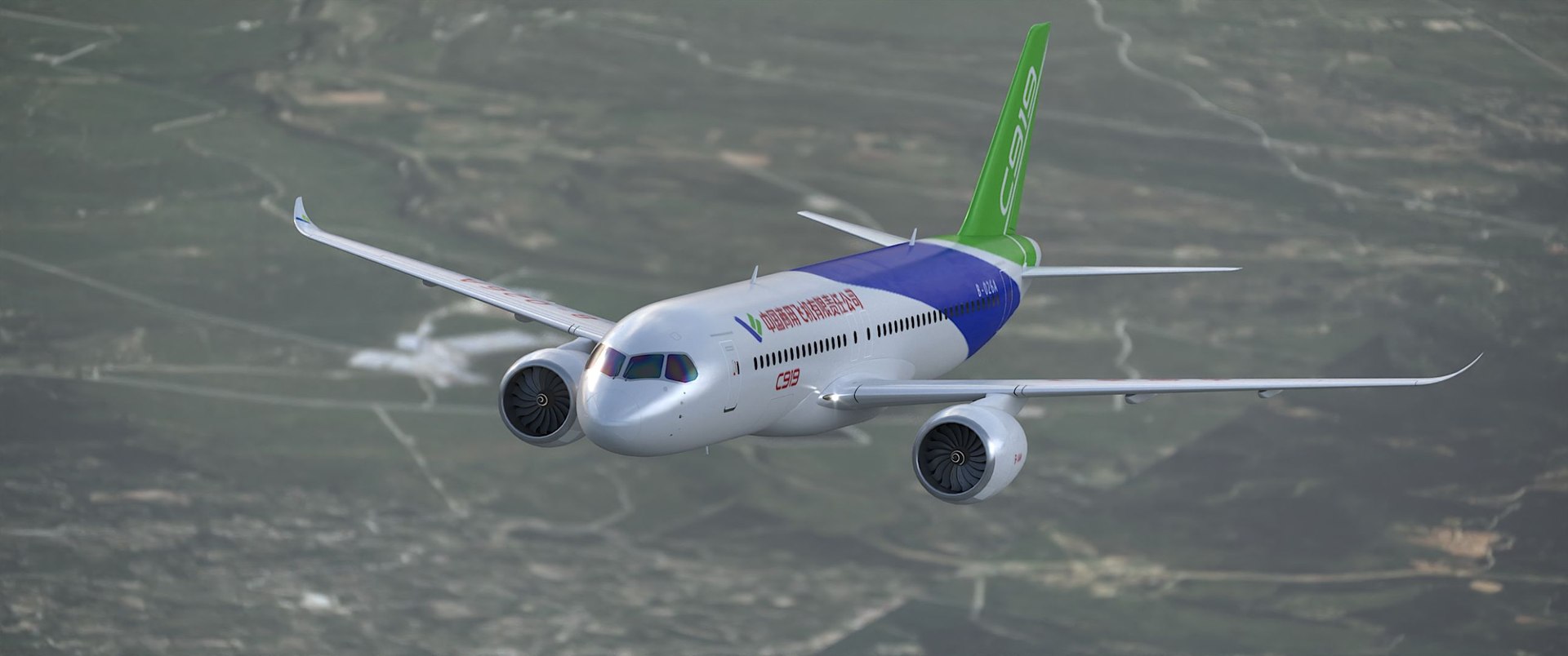 3D C919 Chinese Commercial Aircraft Model - TurboSquid 2270916