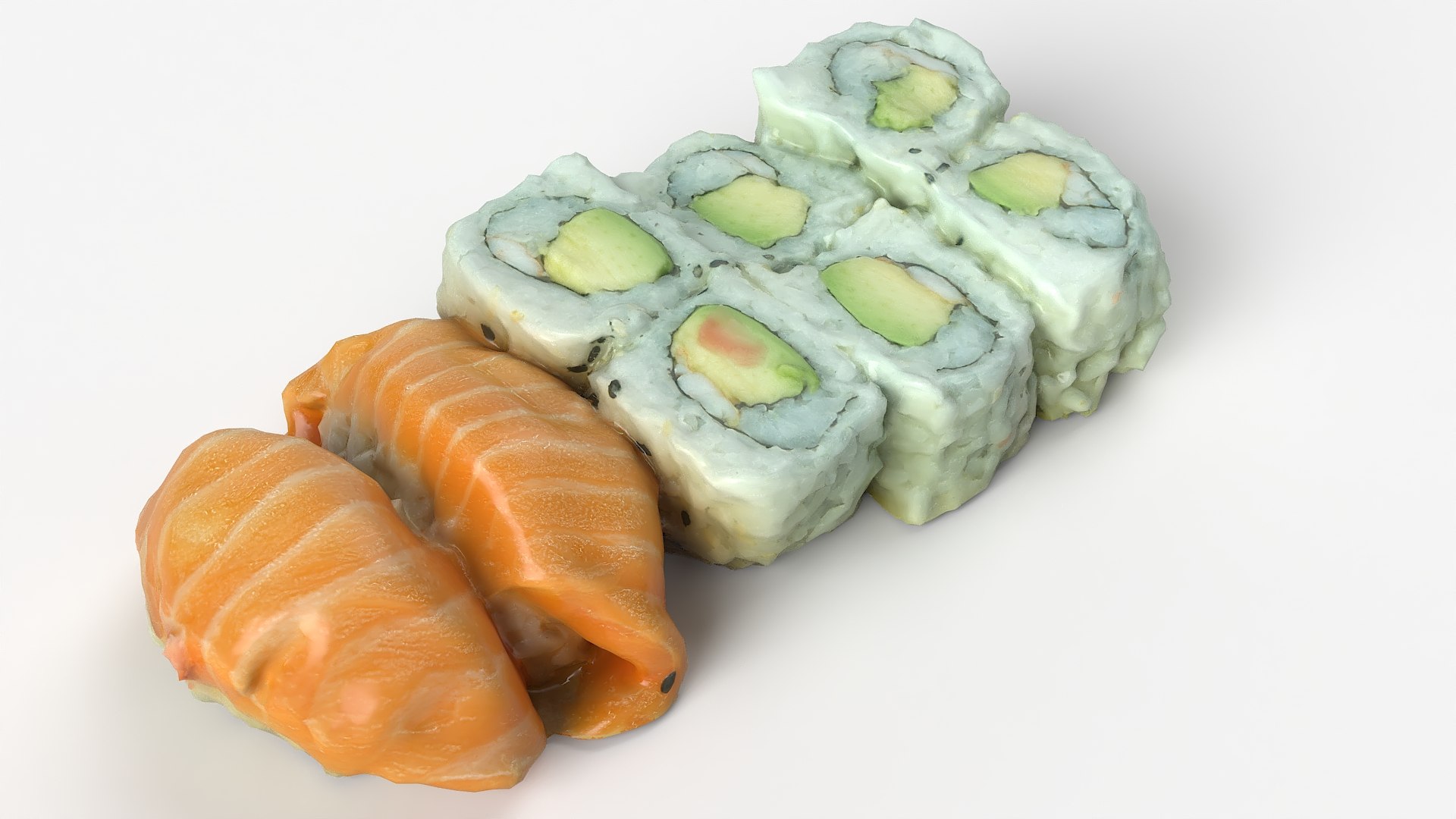 Sushi 02 3D Model - TurboSquid 2163243