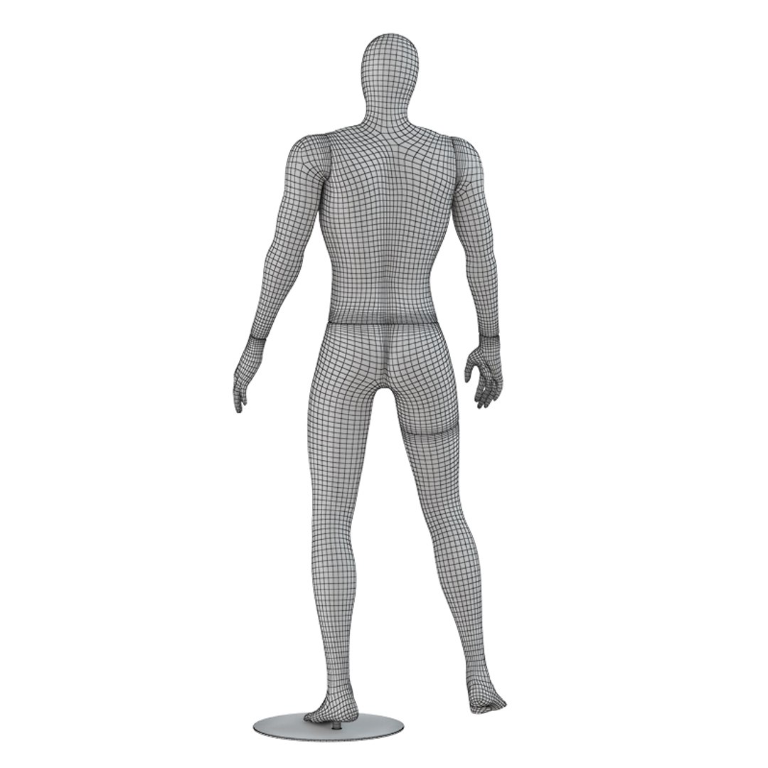 40 Faceless Male Mannequin 3D - TurboSquid 1418585