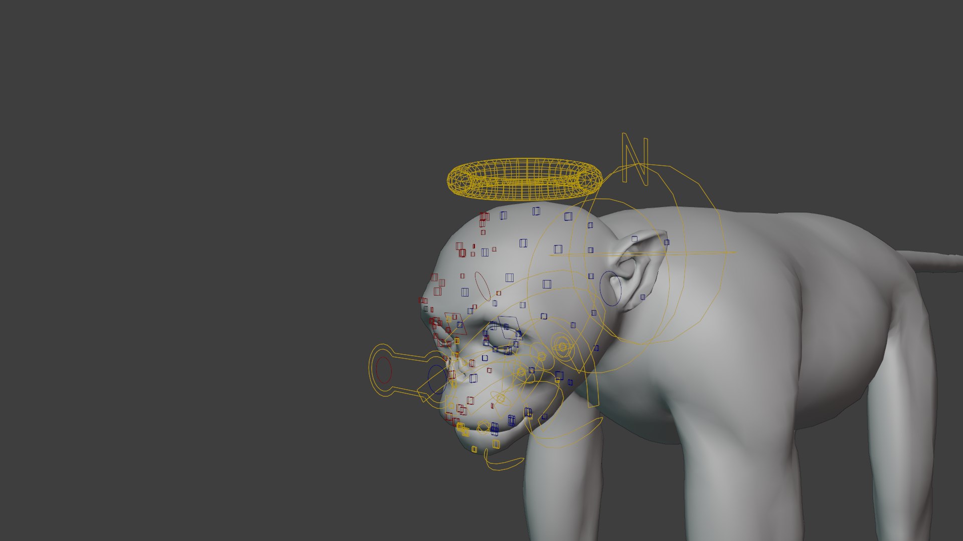 3D Rhinopithecus Roxellana Animation - TurboSquid 1665206