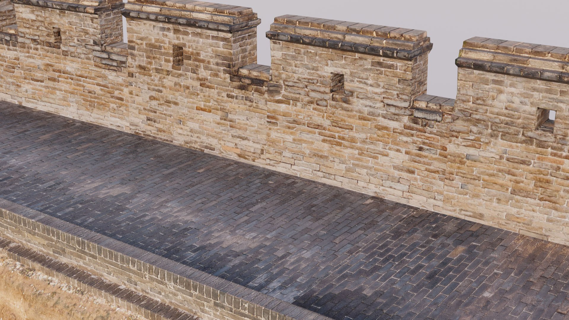 Procedural Brick City Wall Blender Tool 3D - TurboSquid 2519503