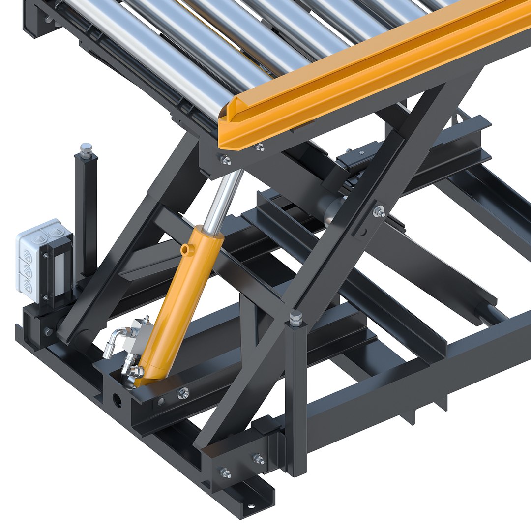 3D - Industrial Lift Model - TurboSquid 1453759