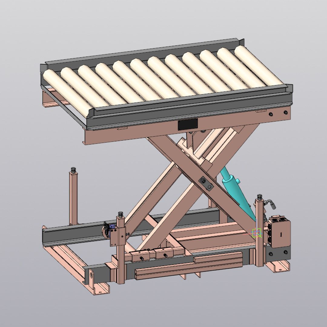 3D - Industrial Lift Model - TurboSquid 1453759
