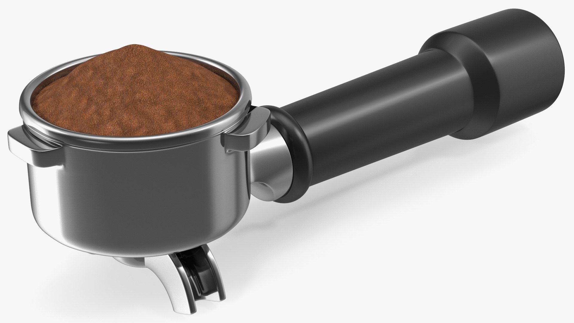 Portafilter ground coffee 3D model - TurboSquid 1706724