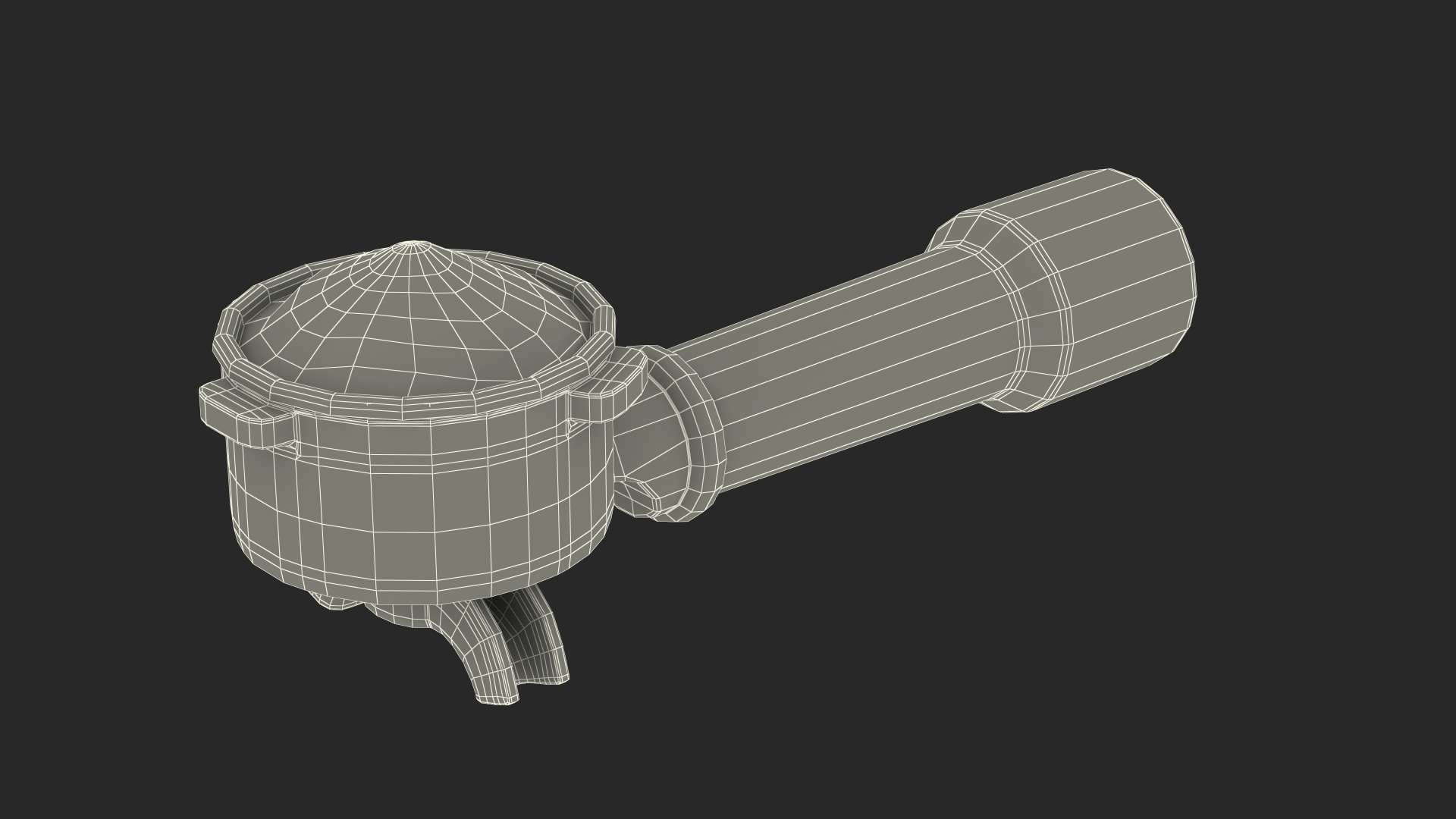 Portafilter Ground Coffee 3D Model - TurboSquid 1706724