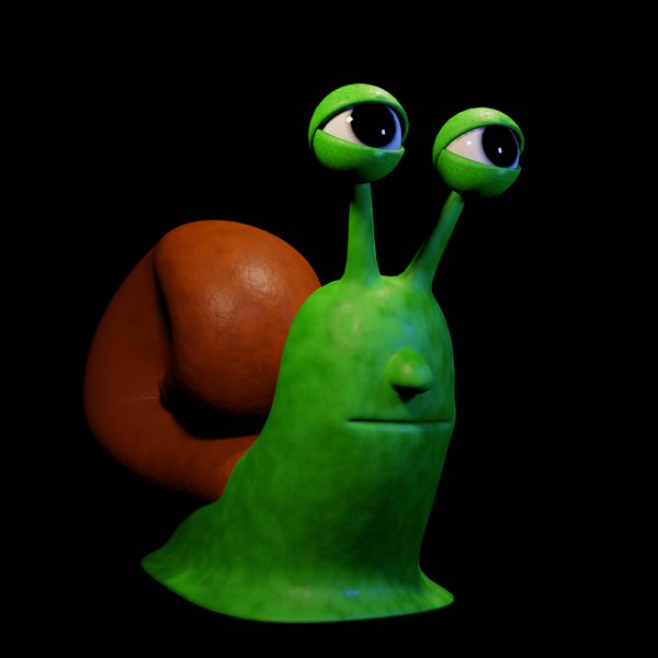 Cartoon Snail 3D Models for Download | TurboSquid