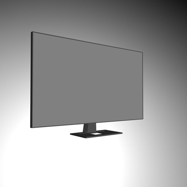 computer monitor 3d model