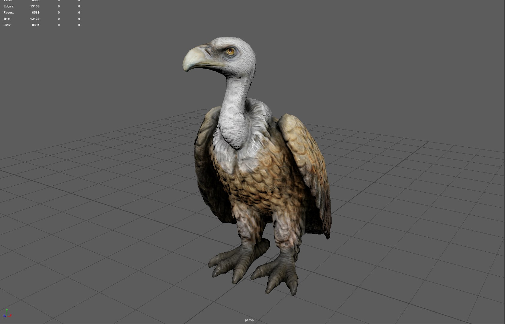 3D Model Vulture - TurboSquid 2075911