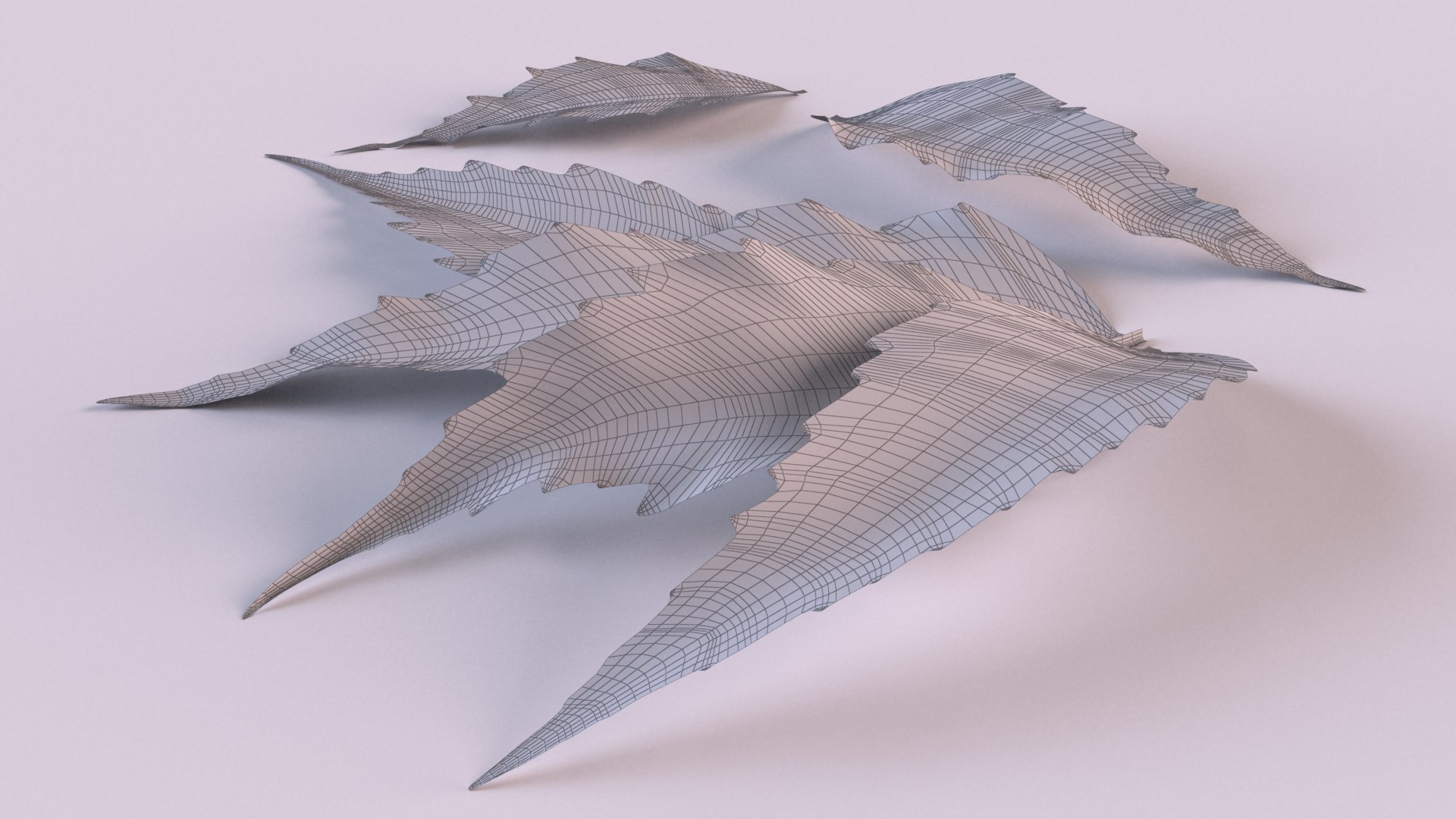 Neem Leaves 3D Model - TurboSquid 1906762