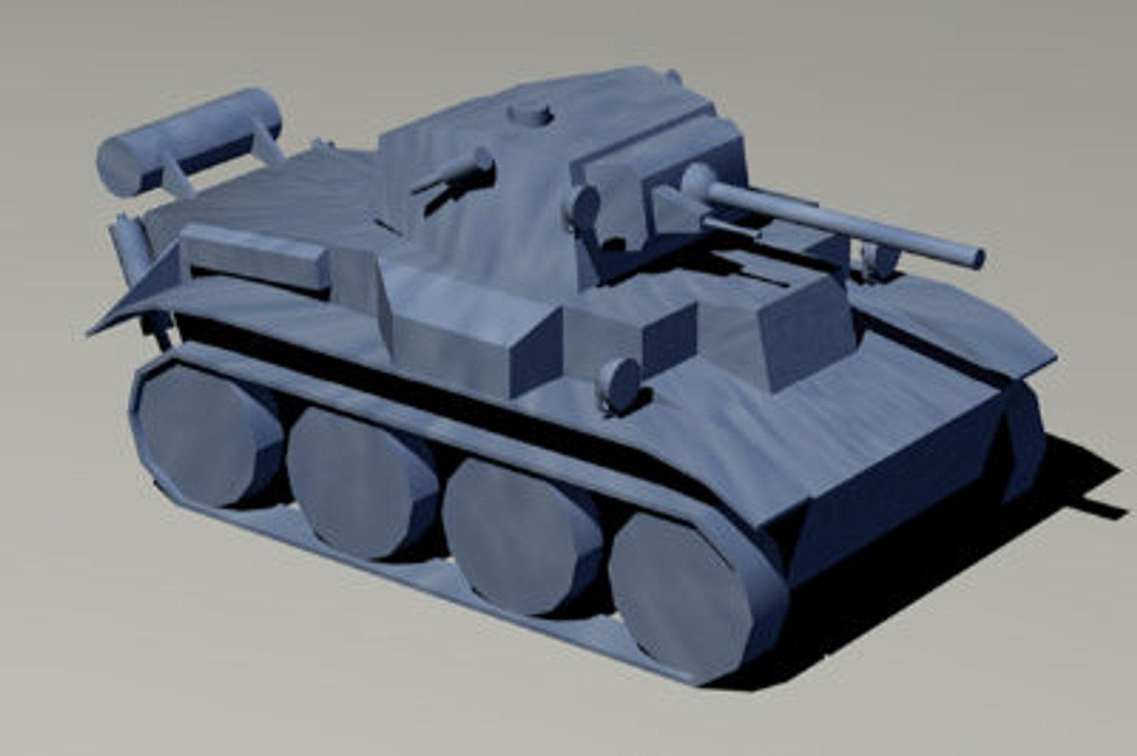 Tank A17 Tetrarch 3ds Free
