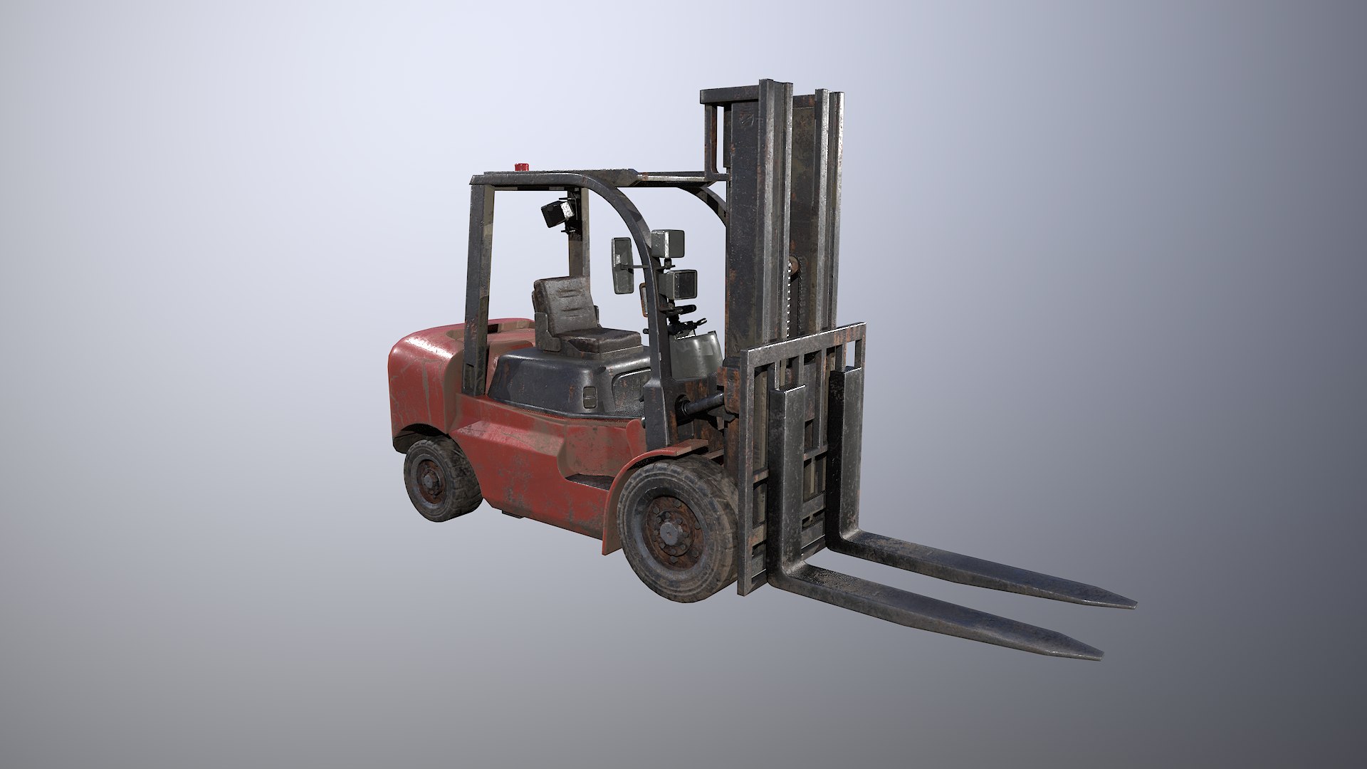 3D Forklift Model - TurboSquid 1972614