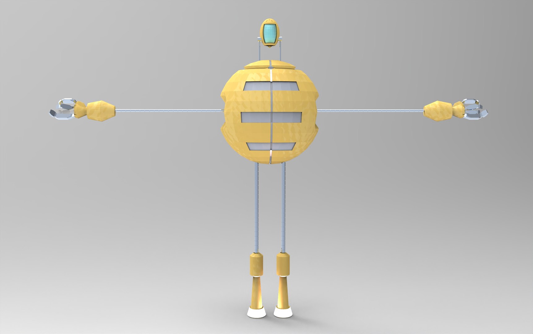 Robot Assistant Model - TurboSquid 1990080