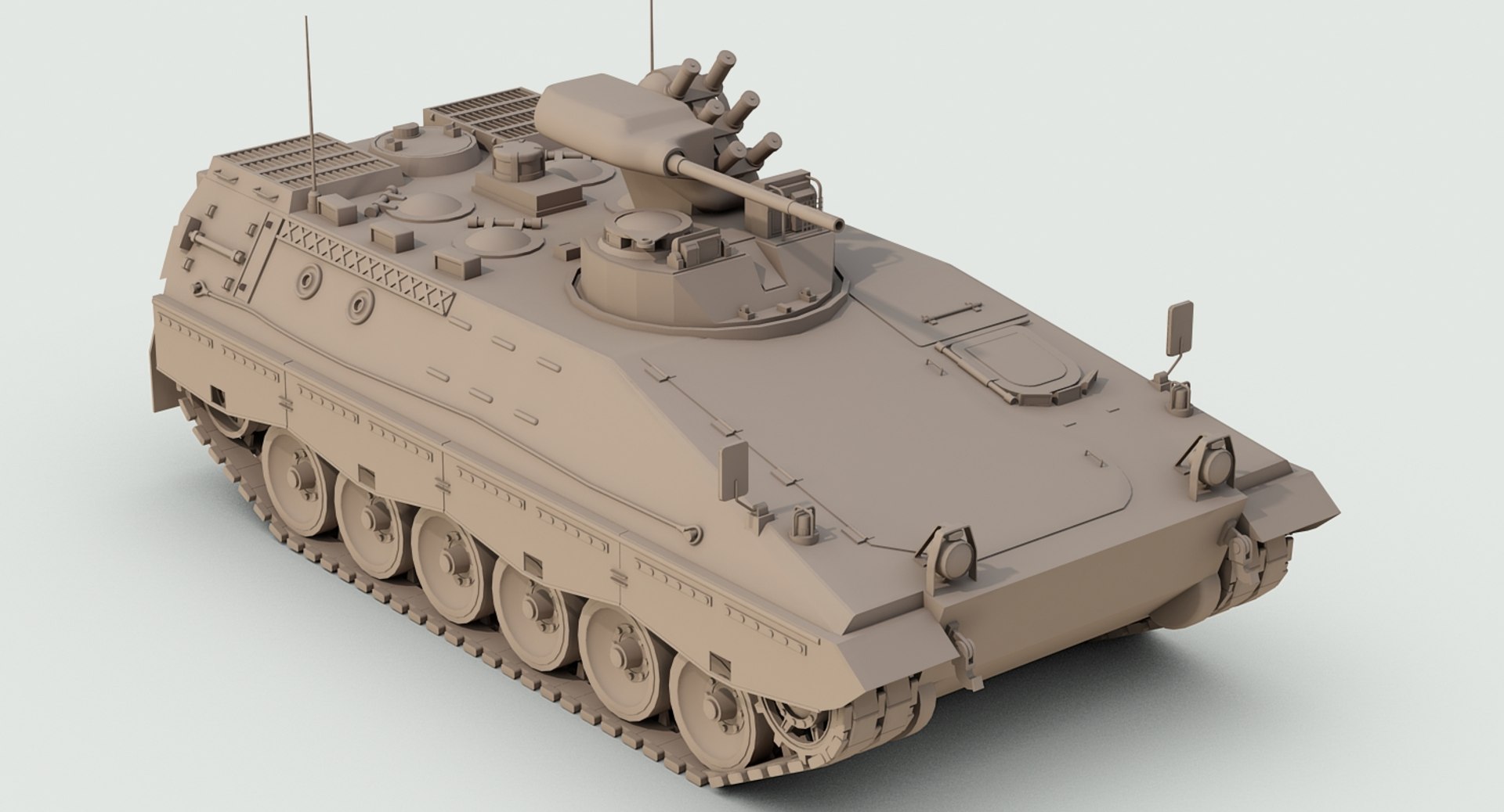 3d Modern Marder