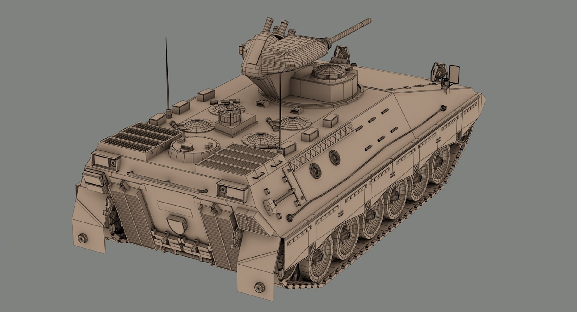 3d Modern Marder