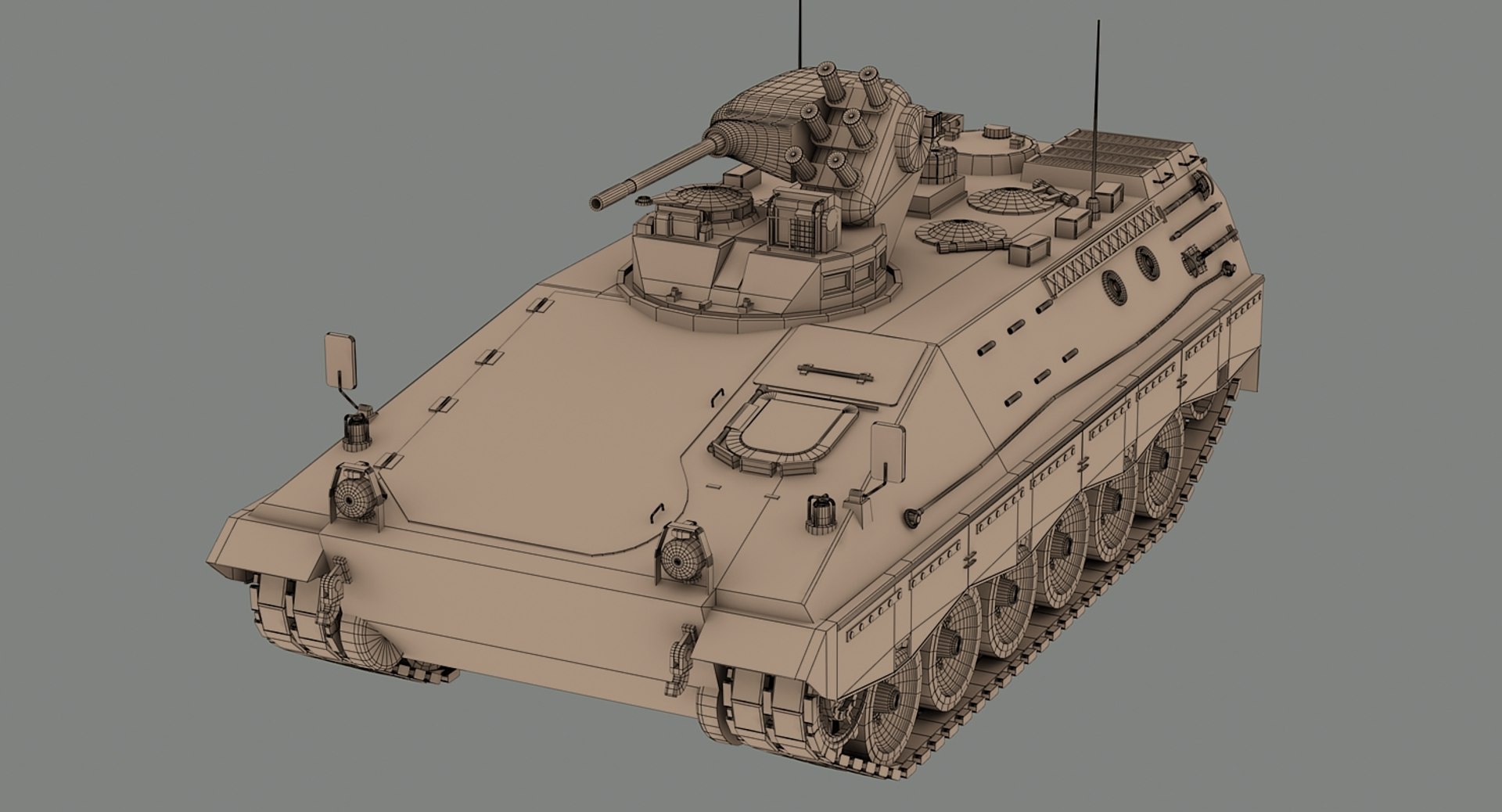 3d Modern Marder