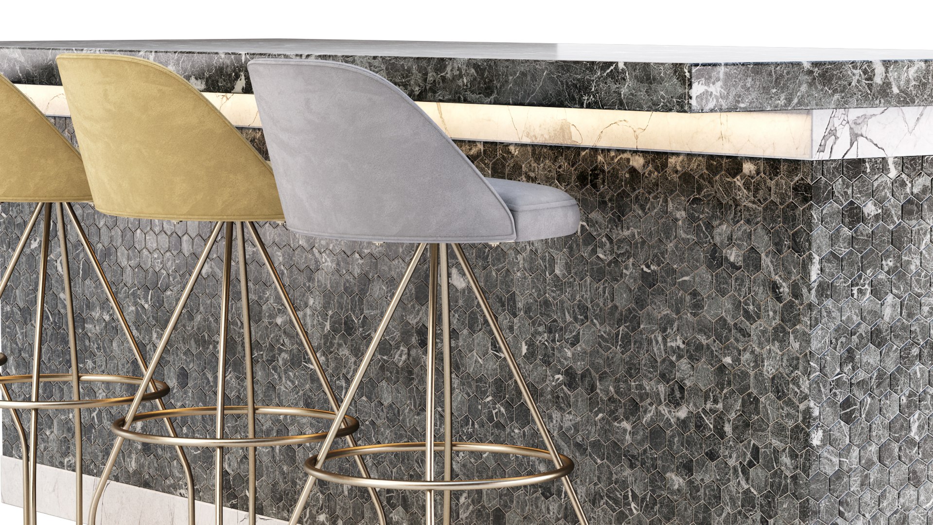 Jack Bar Furniture Set V4 By Bpoint 3D Model - TurboSquid 2034039