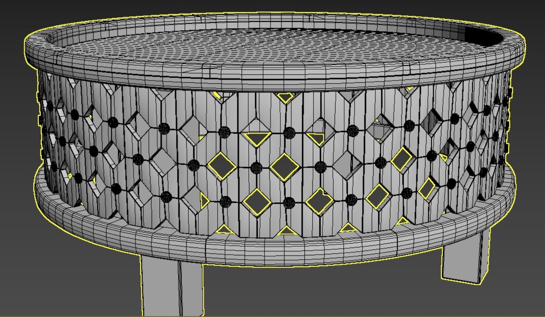 Coffee Table 3D - TurboSquid 1974043