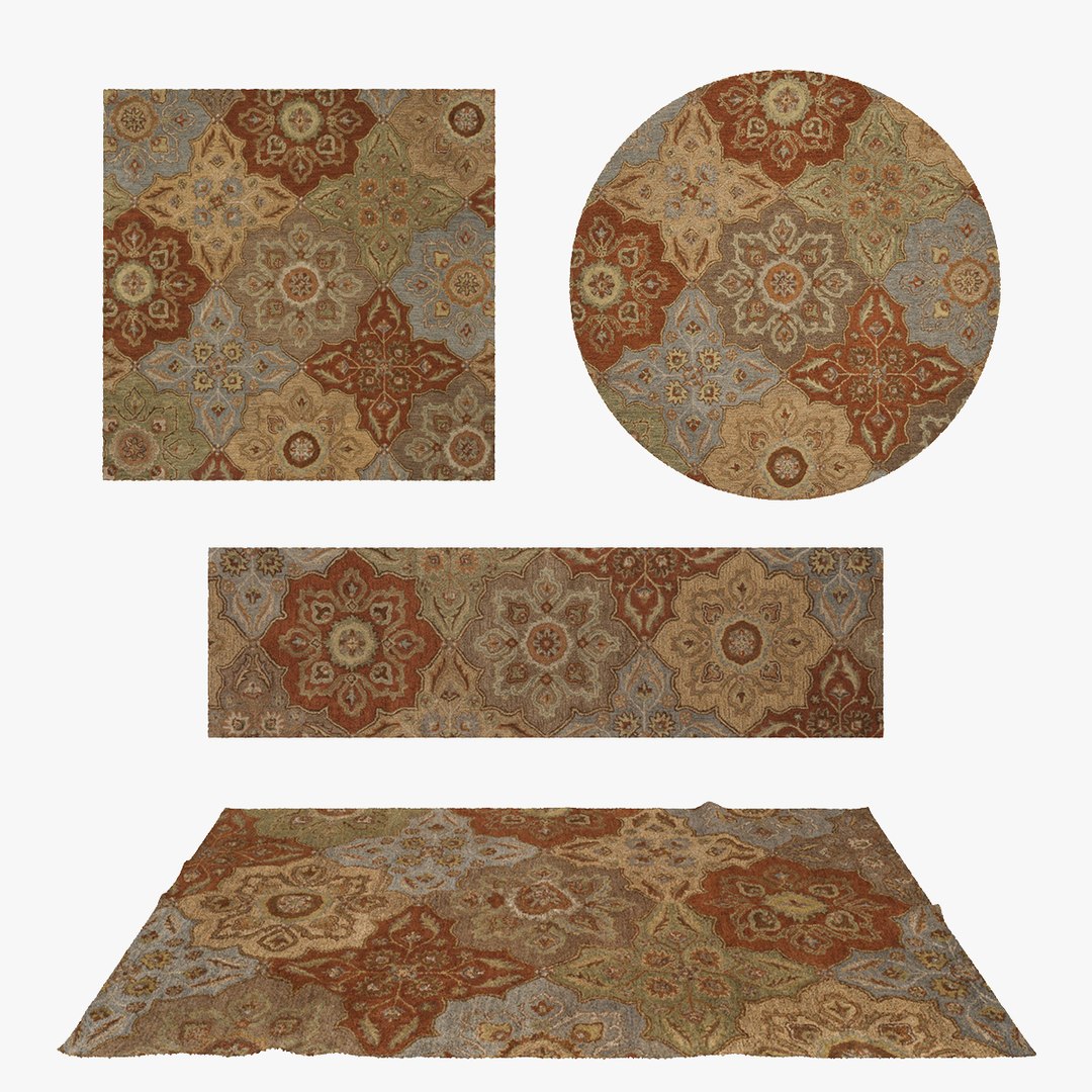 Rugs No 832 model - TurboSquid 2020917