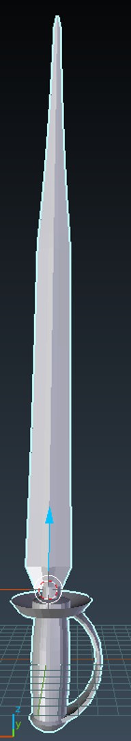 simple sword 3d model