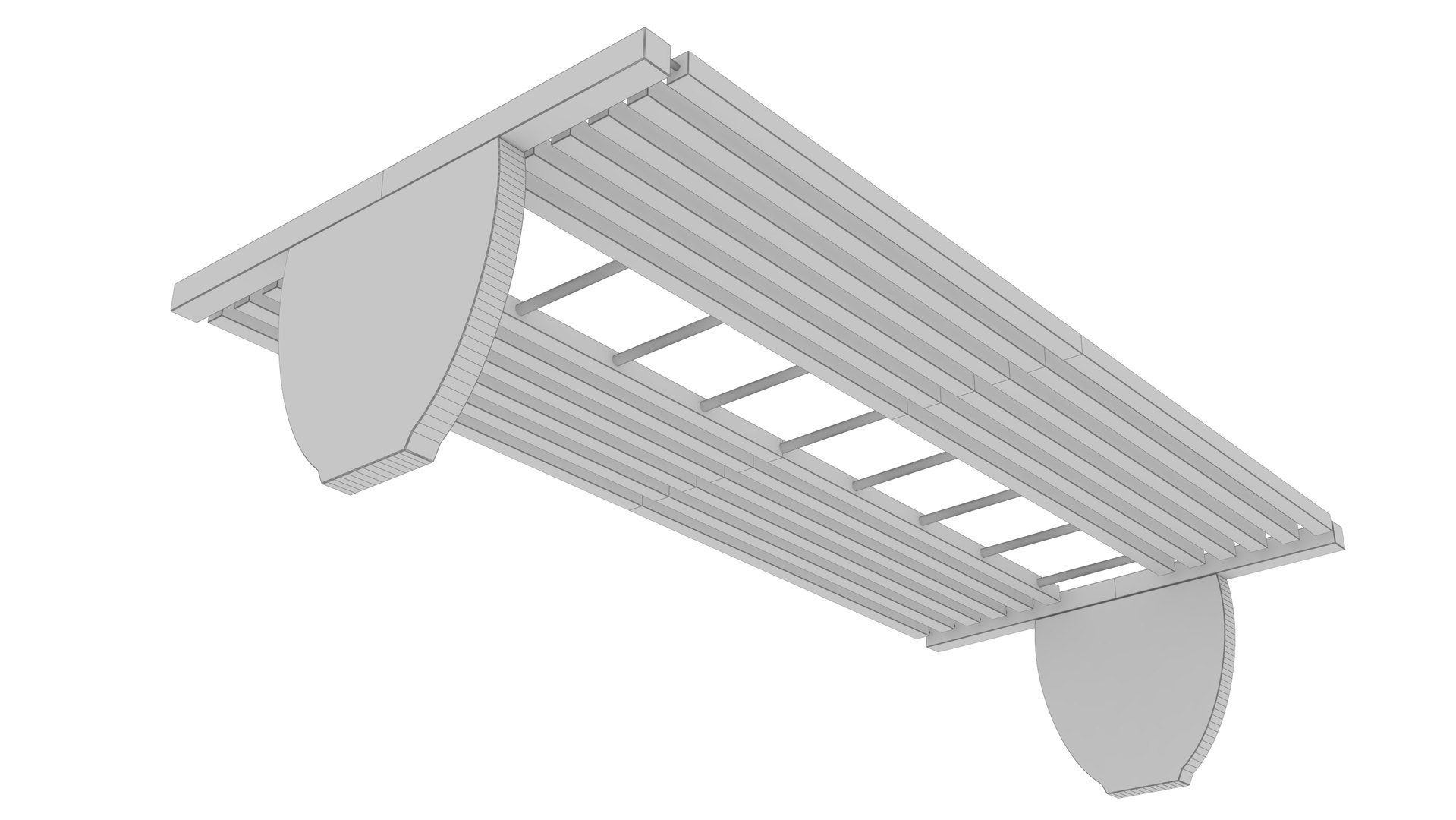 BENCH VII 3D Model - TurboSquid 2145342