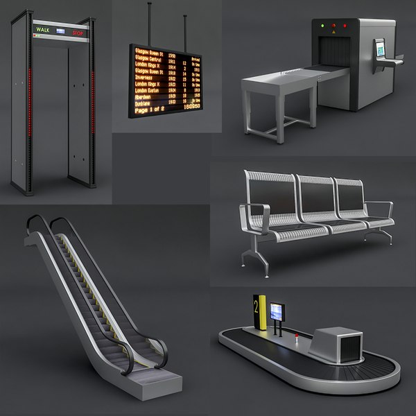 3D Revit Family walkway moving Travelator