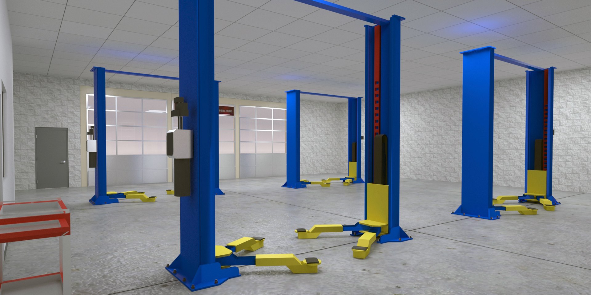 3D Model Auto Service - TurboSquid 1201304