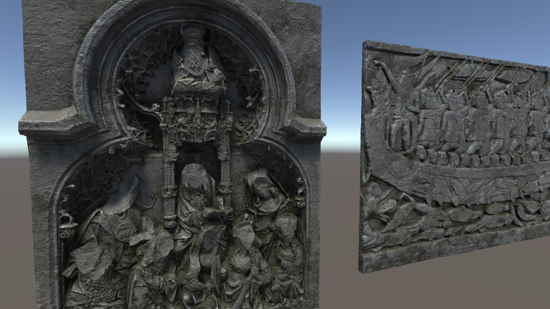 Wall Reliefs 3D Model - TurboSquid 1979487