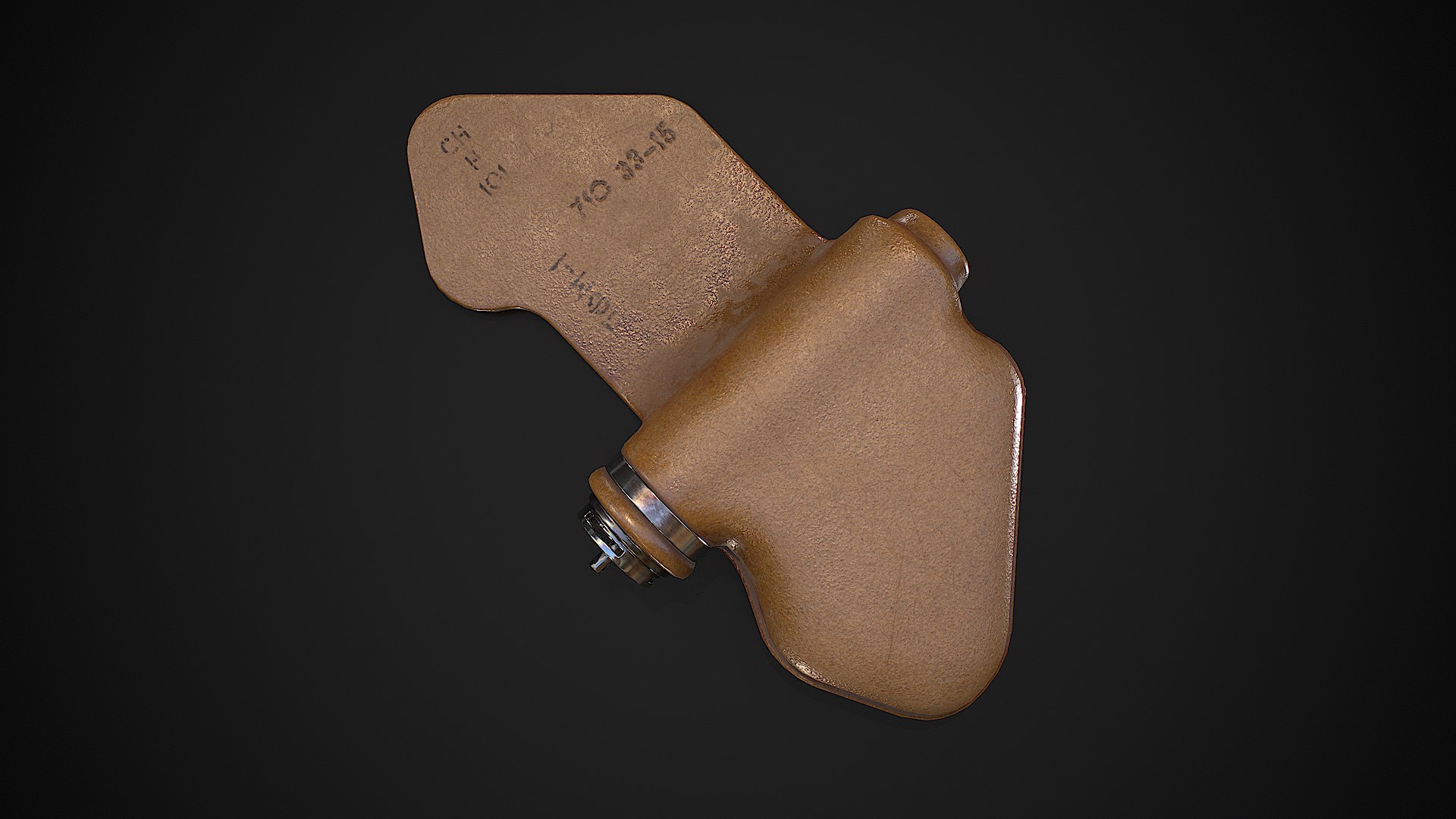 Anti-infantry High-explosive Landmine PFM-1 Low-poly 3D Model ...