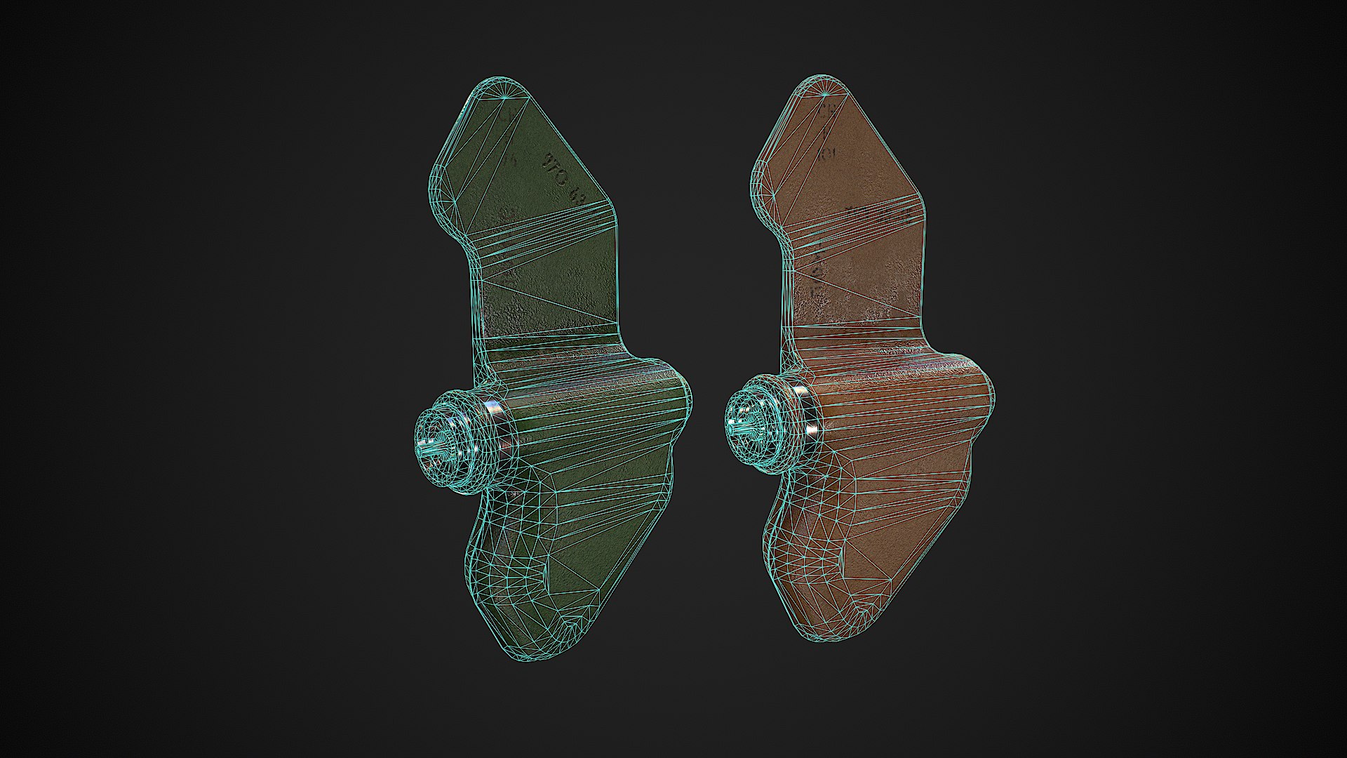 Anti-infantry High-explosive Landmine PFM-1 Low-poly 3D Model ...