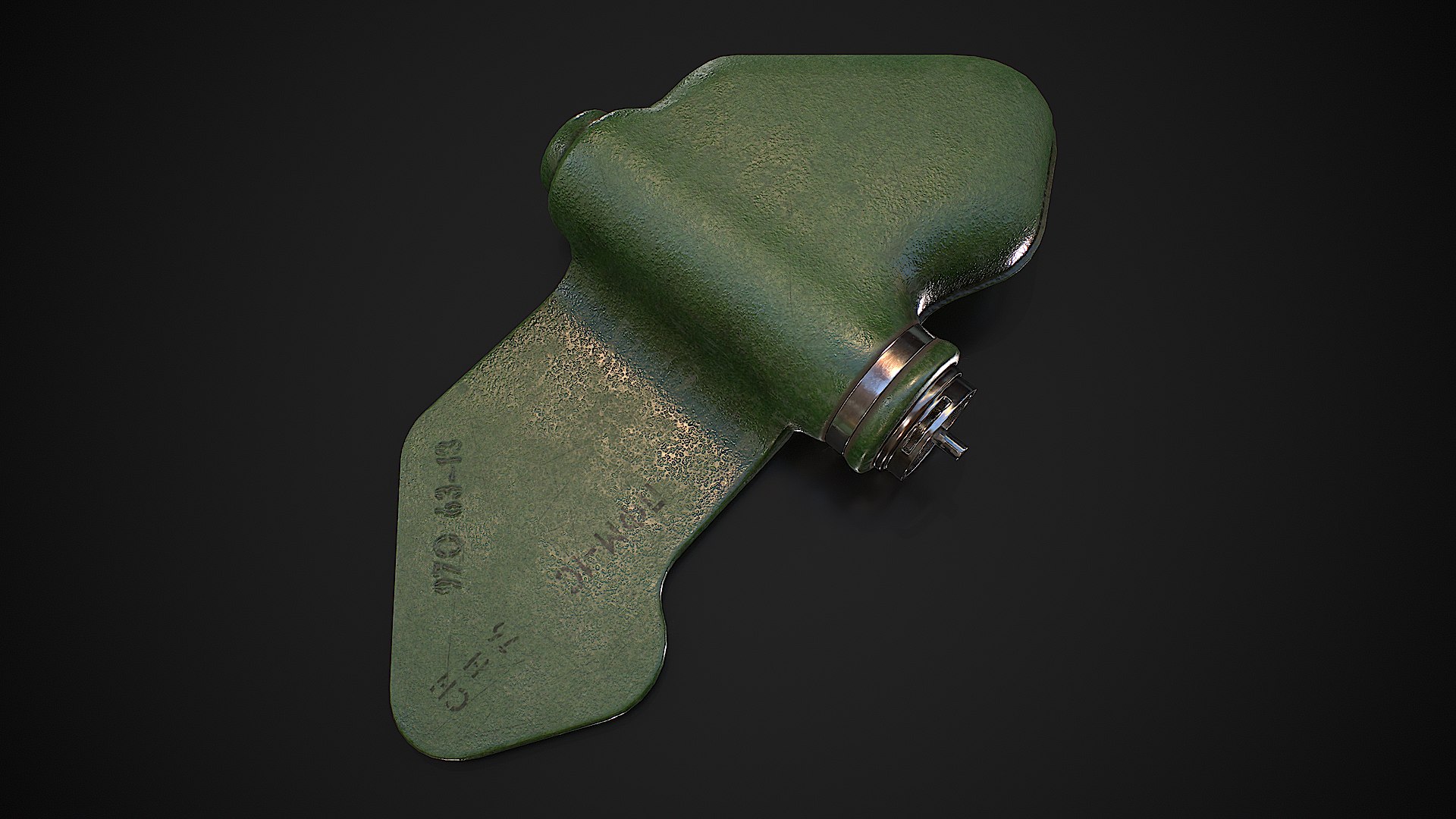 Anti-infantry High-explosive Landmine PFM-1 Low-poly 3D Model ...