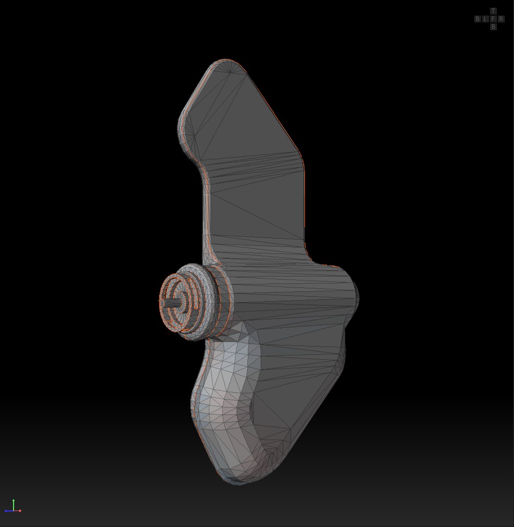 Anti-infantry High-explosive Landmine PFM-1 Low-poly 3D Model ...