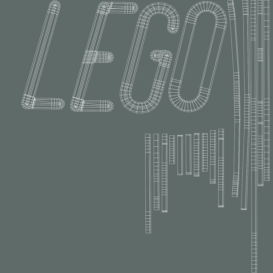 3D Lego Piece Model - TurboSquid 1783402