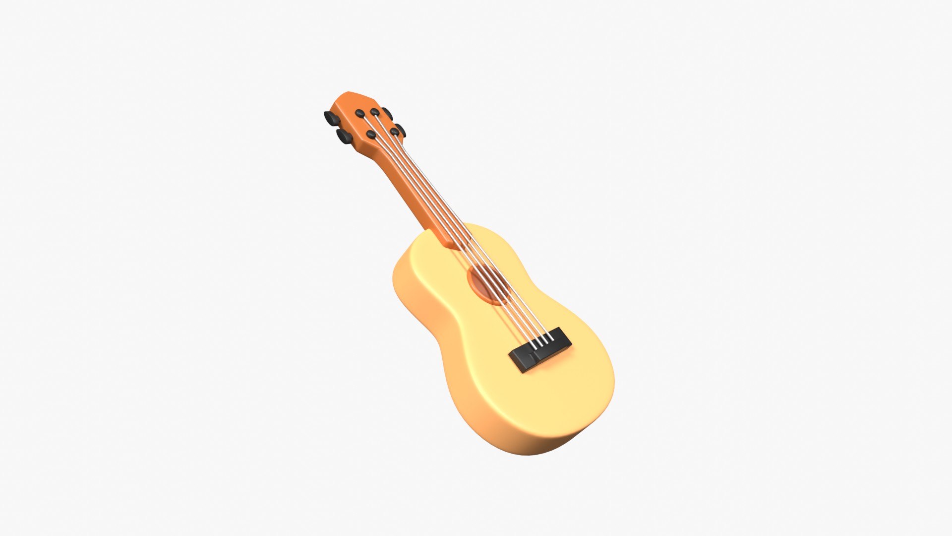 3D Ukulele Model - TurboSquid 2250444