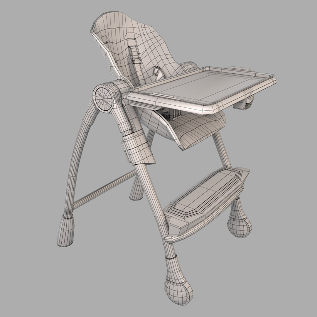 3D highchair oribel cocoon model - TurboSquid 1593462
