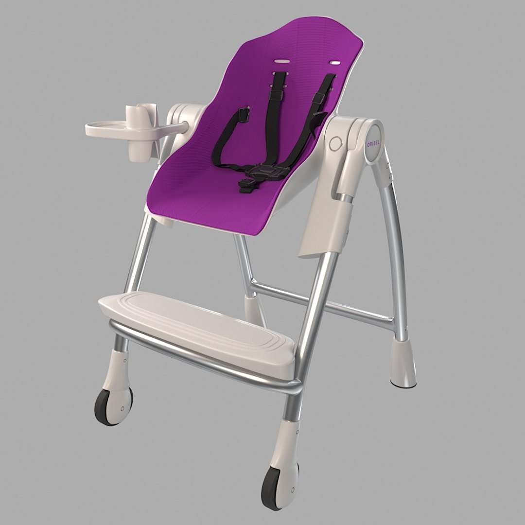 3D highchair oribel cocoon model - TurboSquid 1593462