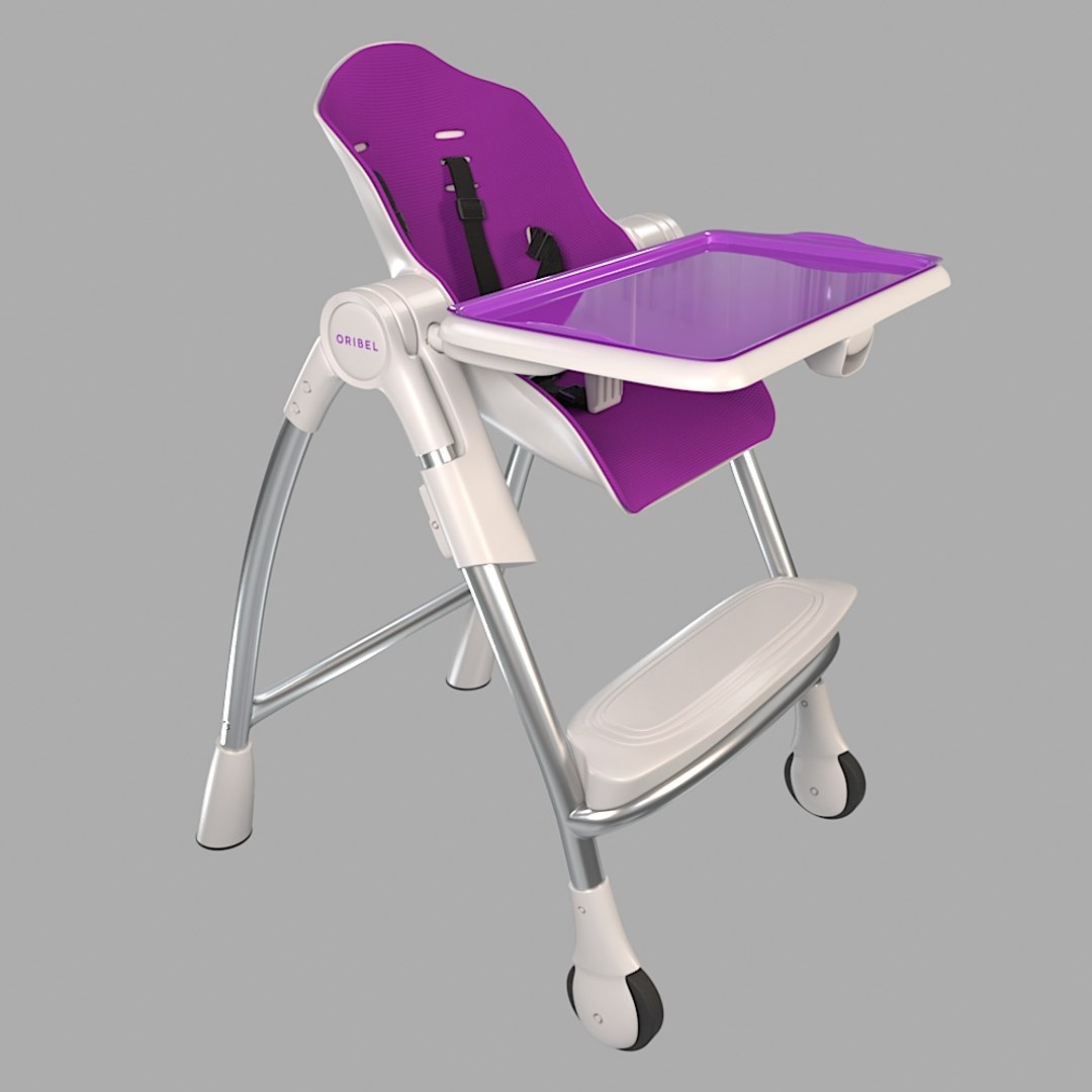 3D highchair oribel cocoon model - TurboSquid 1593462