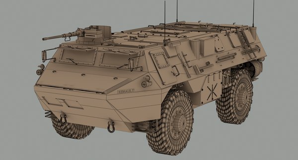 modelo 3d VAB 4x4 APC - TurboSquid 788999