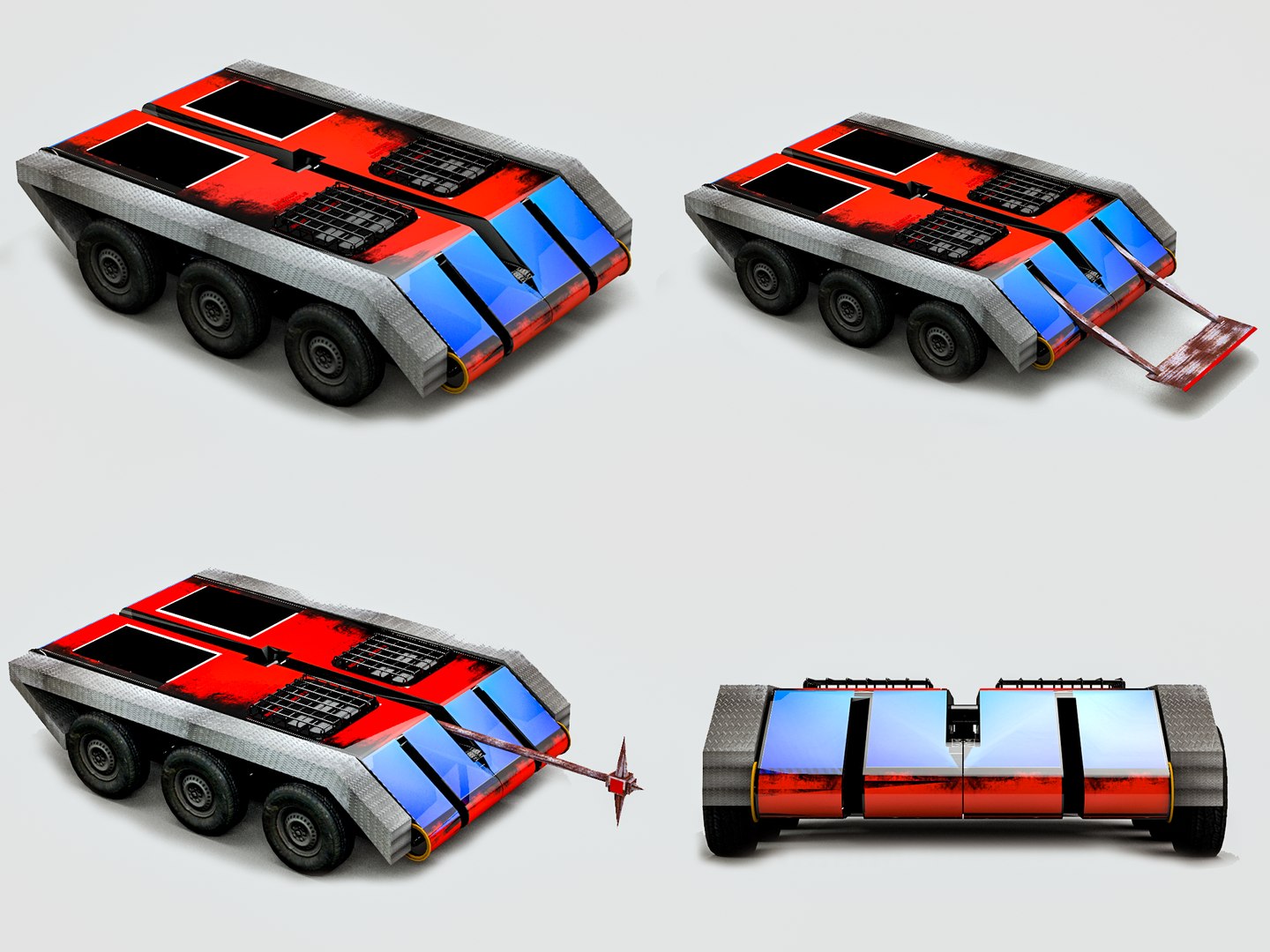 Robot Fight 3D - TurboSquid 1455504